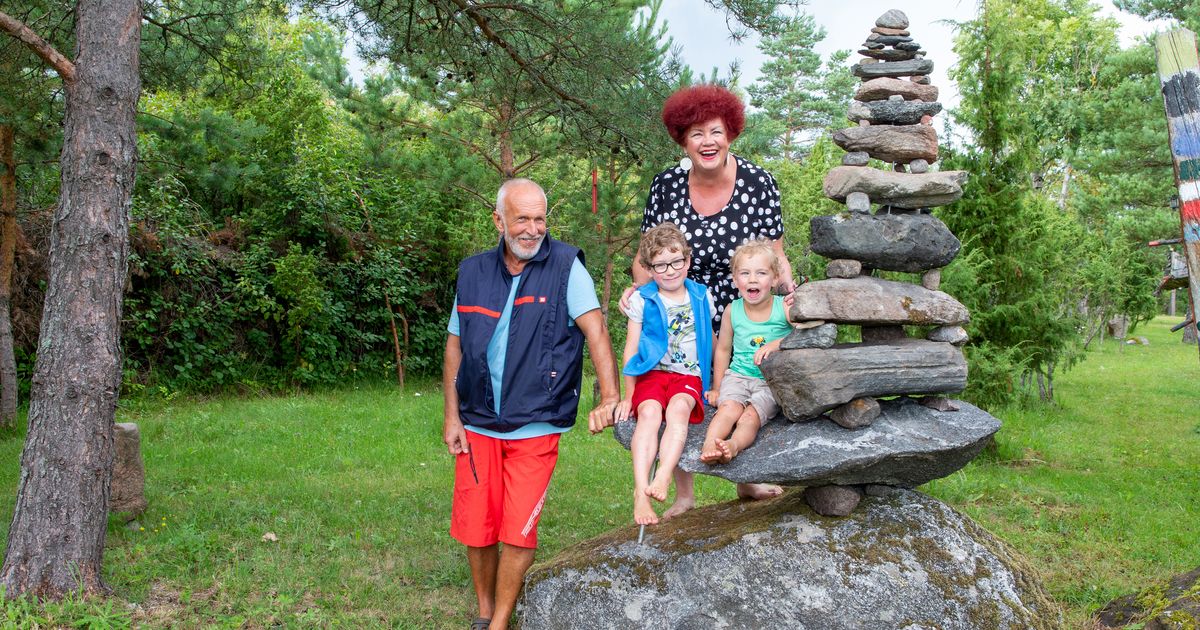 Merle ja Riho Lilje muinasjutuline Muhu kodu