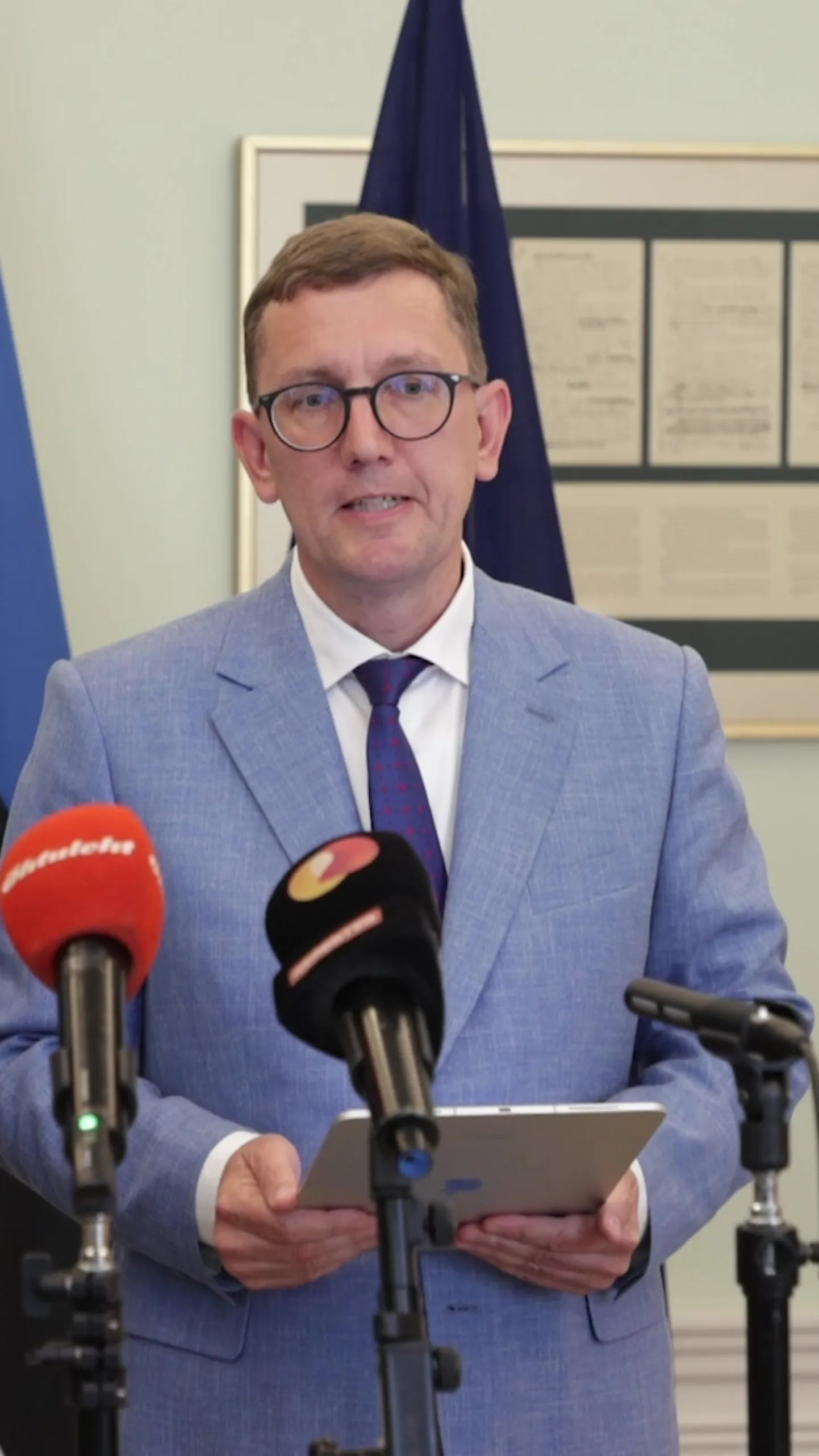 Michal: number üks on kaitse ja siis võimalusel tulumaksutõusu ärajätmine