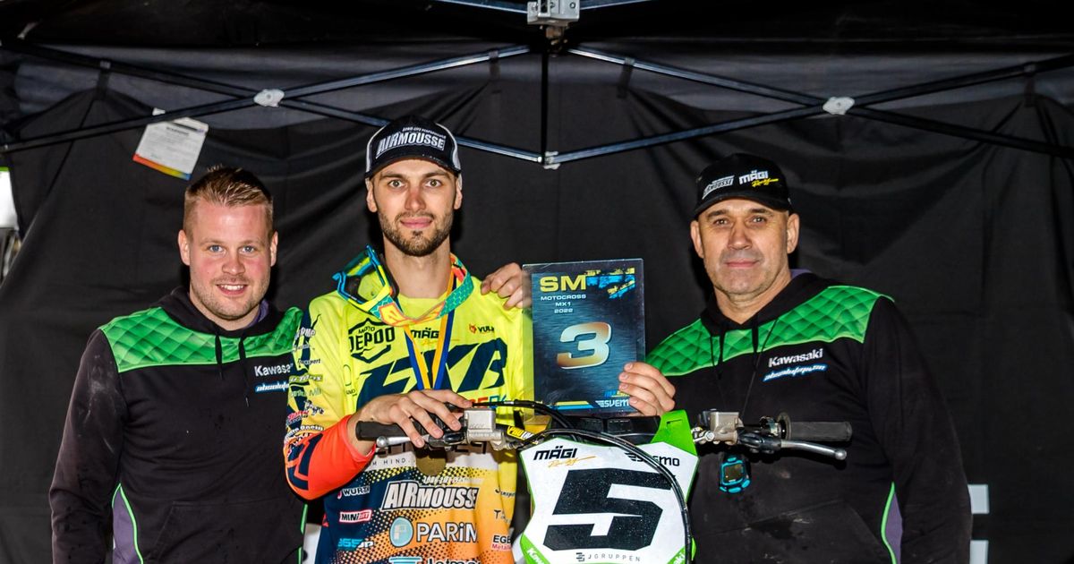 Indrek Mägi tuli Rootsi meistrivõistlustel hooaja kokkuvõttes kolmandaks