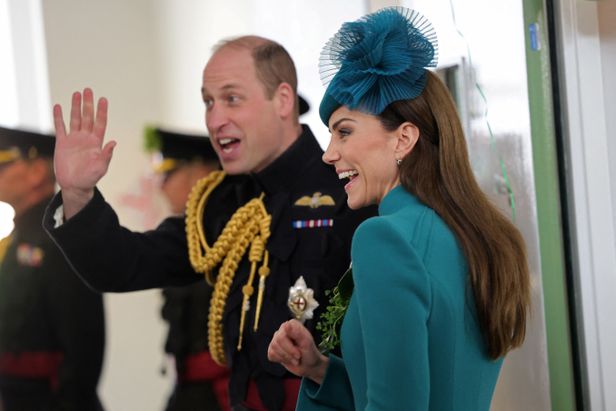 Koša elegance, koķeti smiekli un pinte "Guinness" alus! Velsas princese ...