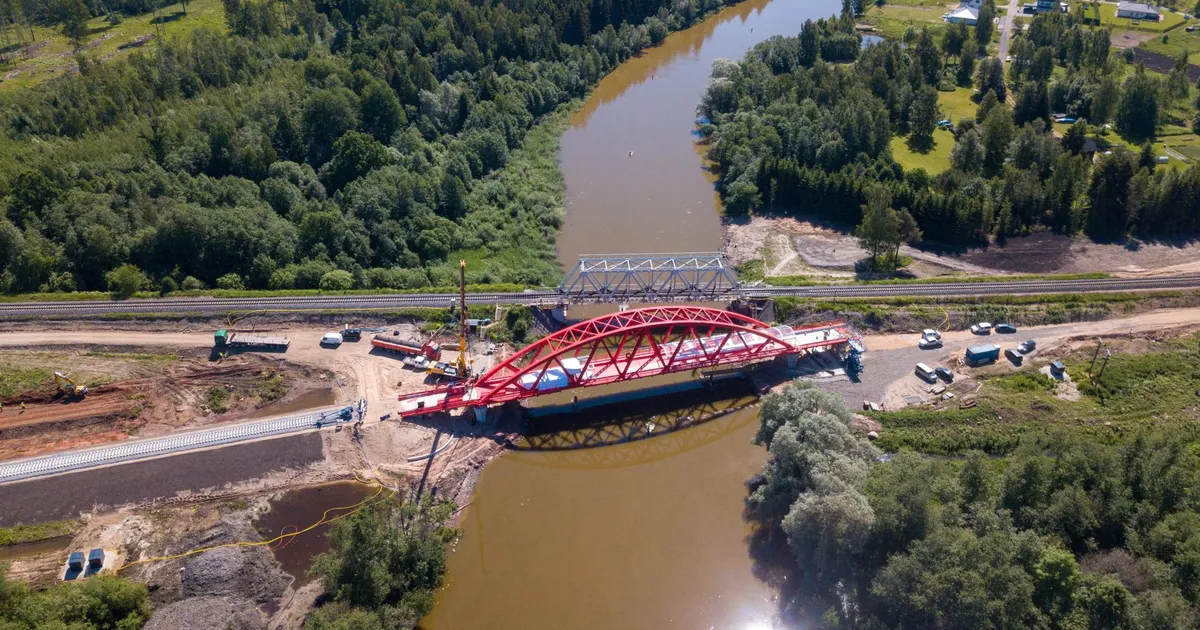 GALERII Vana Jänese raudteesild läheb peagi teenitud puhkusele
