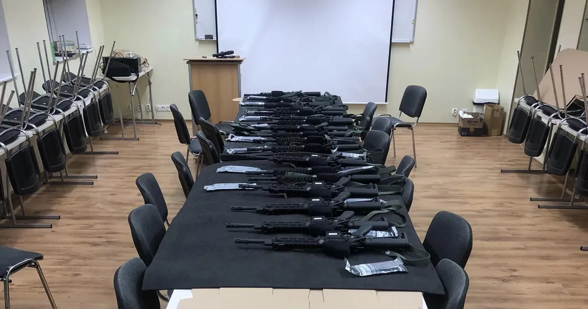 FOTOD Järva malev sai oma käsutusse uued relvad