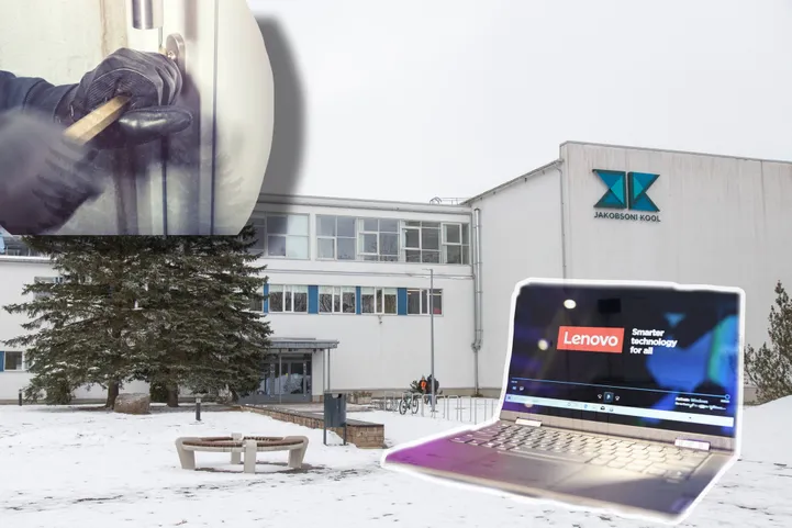 KIIRED JALAD PÄÄSTSID Viljandi Jakobsoni kooli vara sattus pikanäpumehe ...