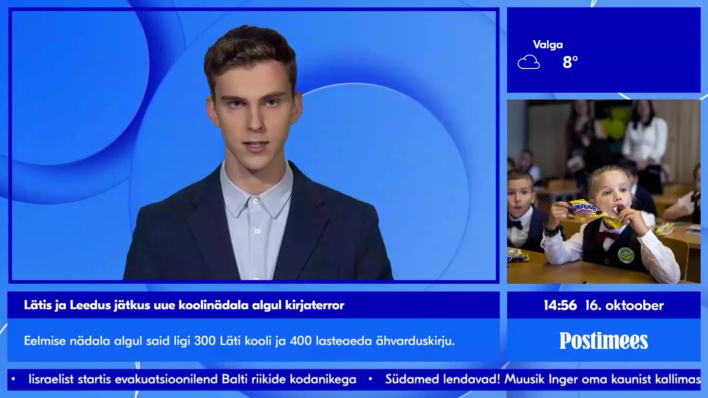 POSTIMEHE TELEUUDISED Lätis ja Leedus jätkus uue koolinädala algul ...