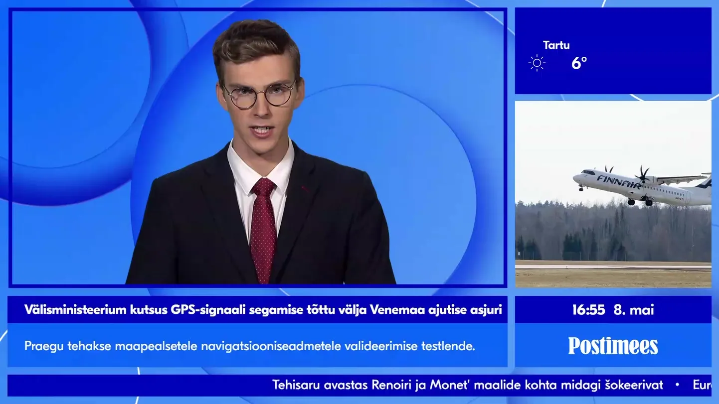 POSTIMEHE TELEUUDISED Välisministeerium kutsus GPS-signaali segamise ...